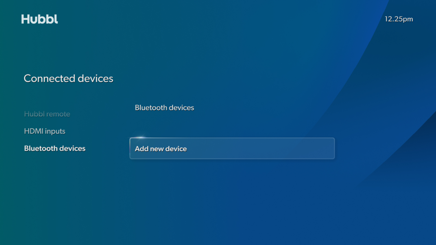 Issues connecting a Bluetooth device to Hubbl Glass