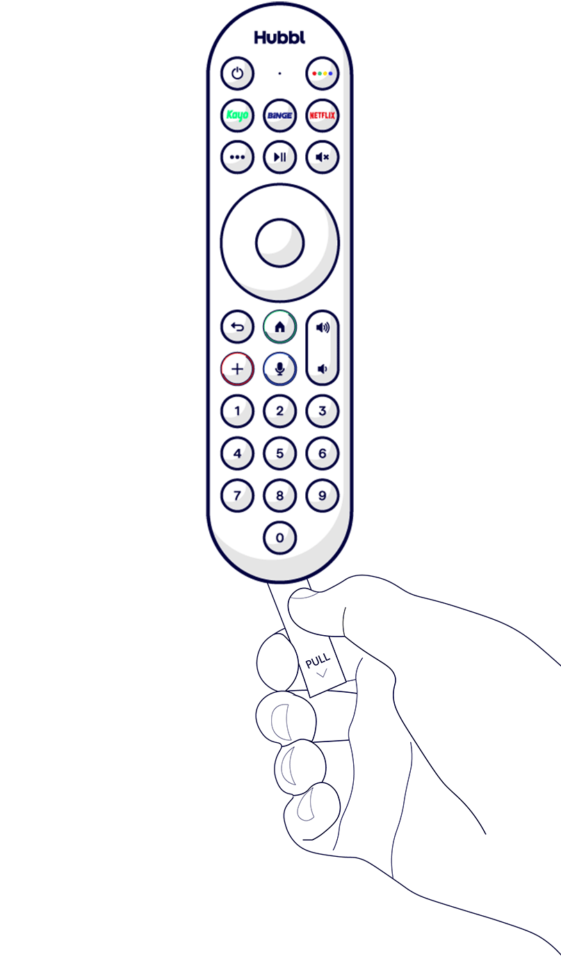 Using the Hubbl remote